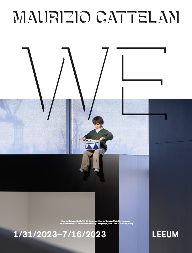 Maurizio Cattelan: We, ads – (+.+) &